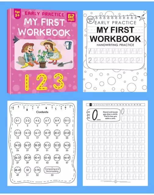 My First Writing/ Math Workbook – ROOKIES ARENA